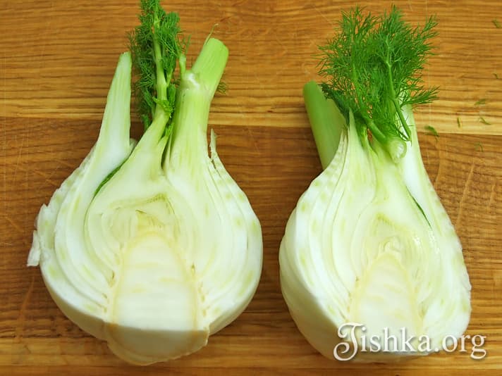 Итальянский салат из фенхеля - Кулинарный пошаговый рецепт с фото.